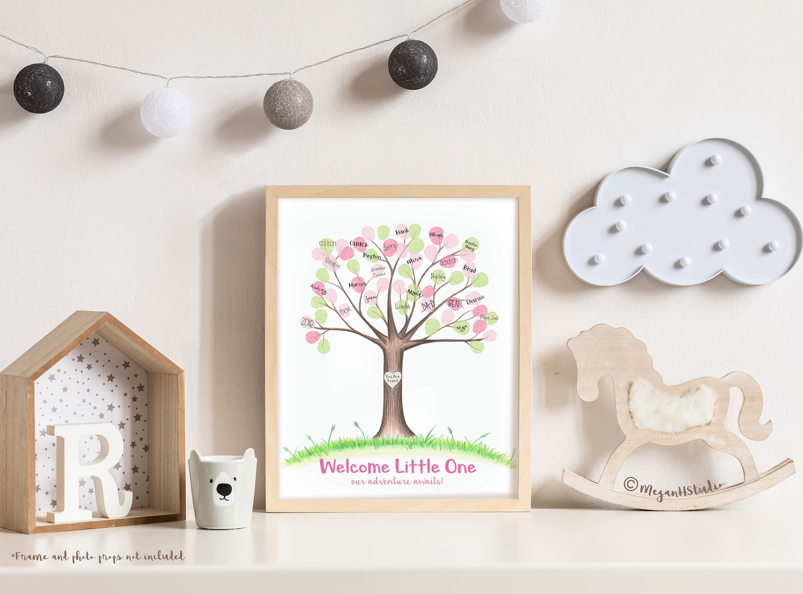 PRINTABLE Fingerprint Tree, Customizable Thumbprint Tree, Wedding ...