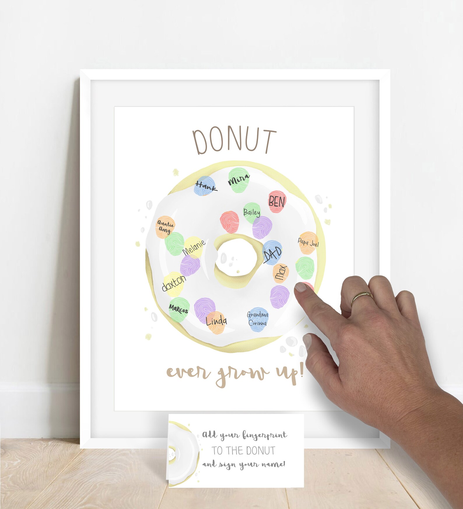 INSTANT DOWNLOAD Donut Theme Birthday Party Decoration, Donut Baby ...