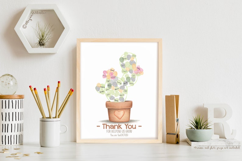 INSTANT DOWNLOAD Succulent Teacher Thank You Gift Ideas - Etsy