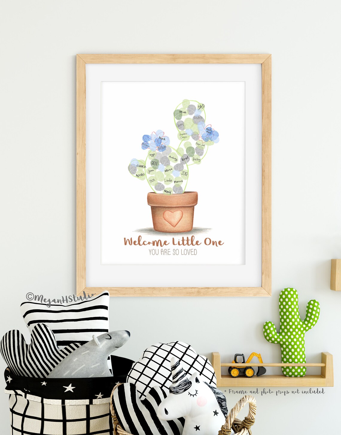 PRINTABLE Personalized Succulent Theme Party Decorations | Etsy