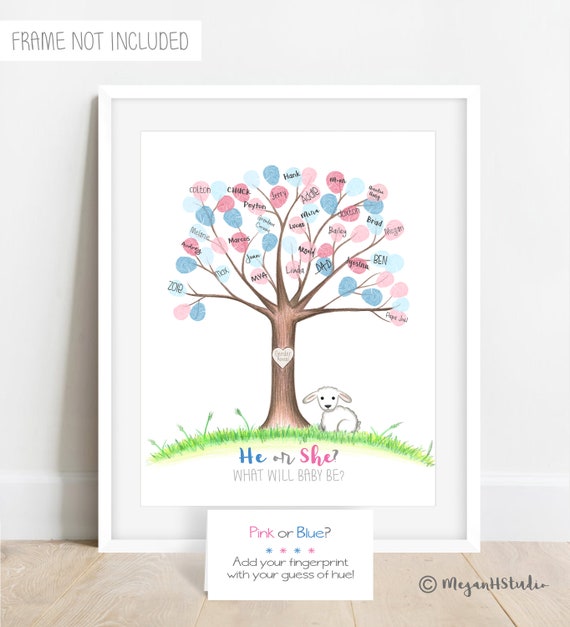 INSTANT DOWNLOAD Nursery Rhyme Gender Reveal Little Lamb | Etsy Canada