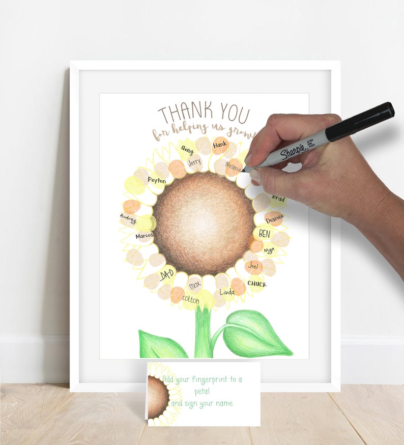 INSTANT DOWNLOAD Teacher Appreciation Gift Ideas, Sunflower Classroom ...