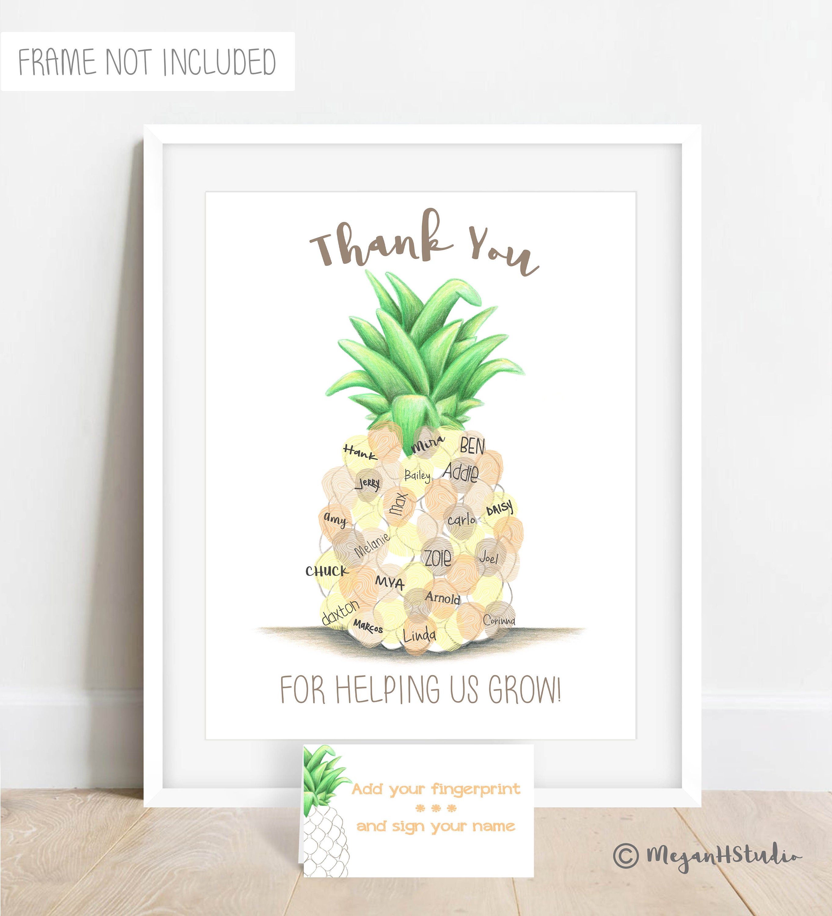 INSTANT DOWNLOAD Pineapple Teacher Thank You Gift Ideas, Teacher ...