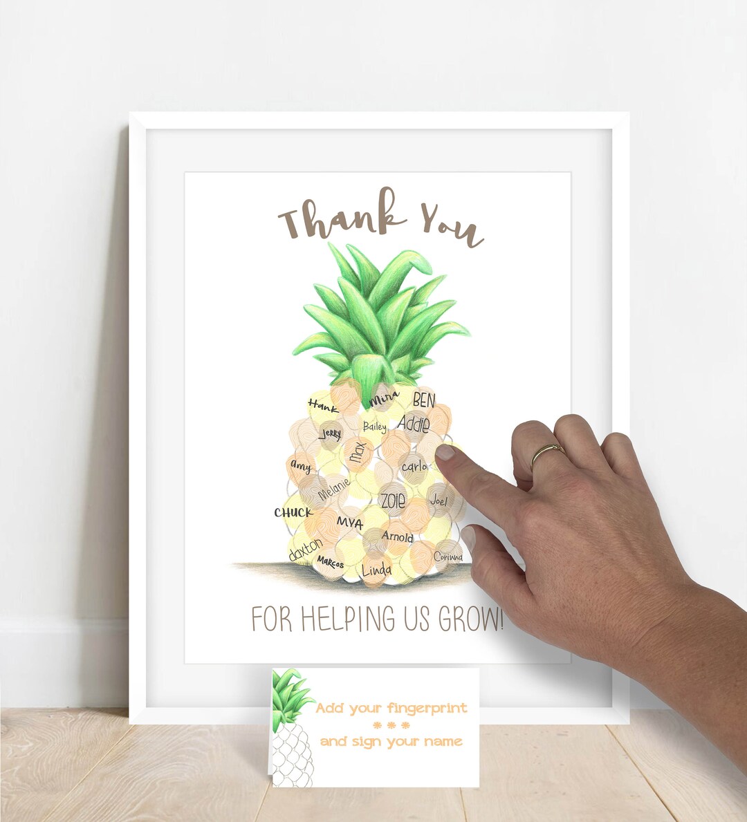 INSTANT DOWNLOAD Pineapple Teacher Thank You Gift Ideas, Teacher ...