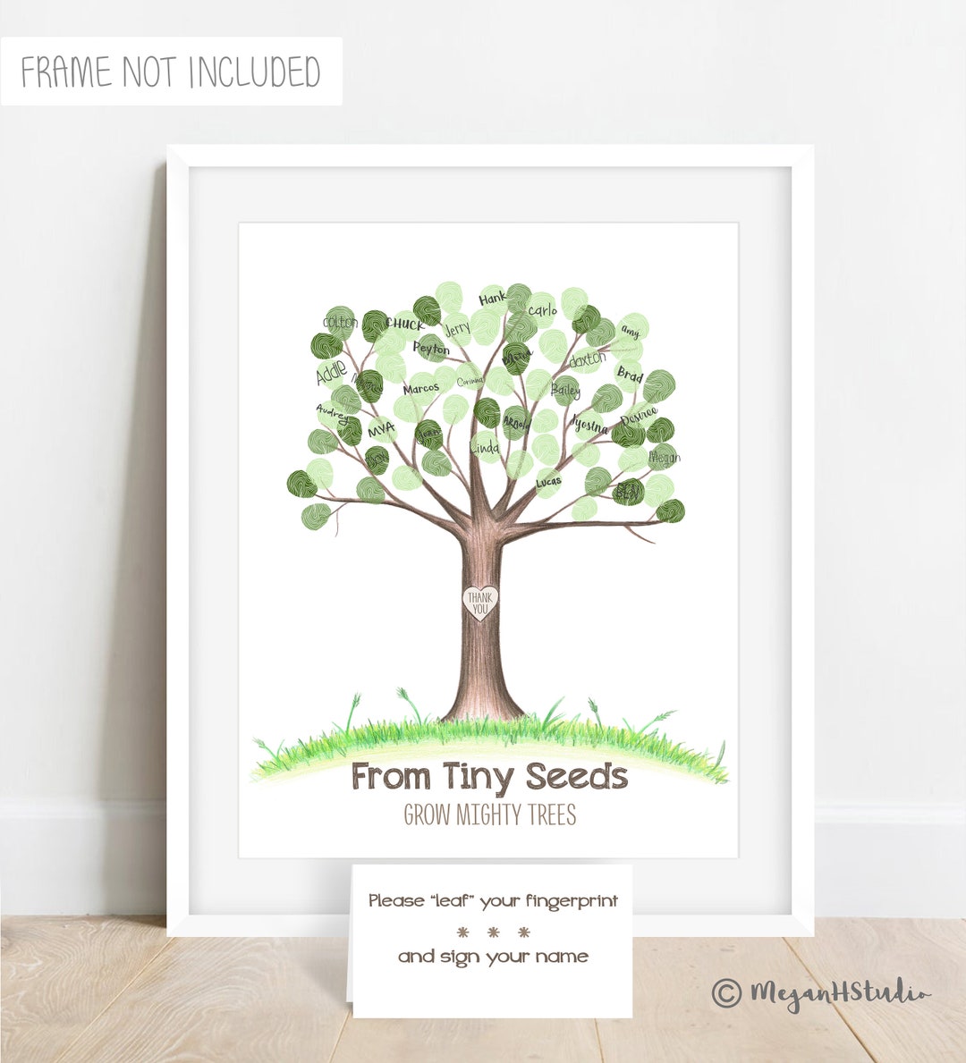 INSTANT DOWNLOAD From Tiny Seeds Grow Mighty Trees Teacher Appreciation ...