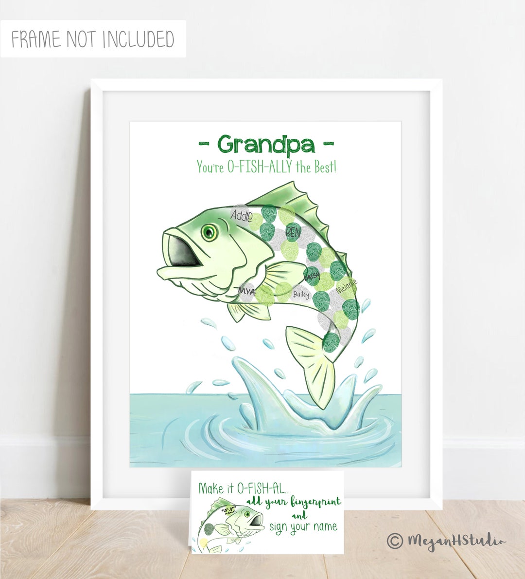 INSTANT DOWNLOAD Fishing Card for Grandpa, Father's Day Gift Ideas for ...