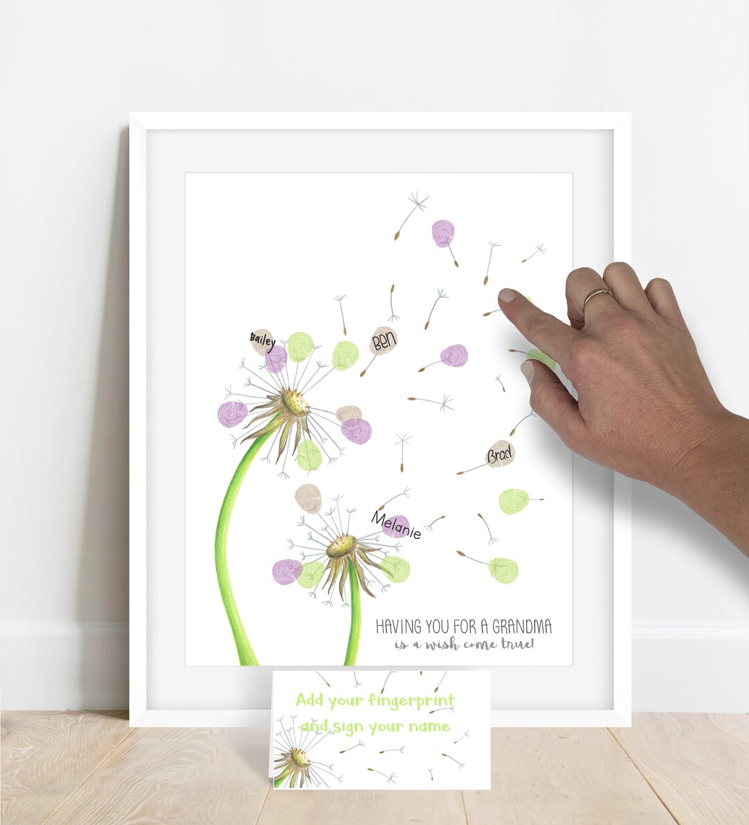INSTANT DOWNLOAD Gift for Grandma, Grandmother Gift Ideas, Mother's Day ...