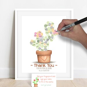 INSTANT DOWNLOAD Succulent Teacher Thank You Gift Ideas, Teacher ...