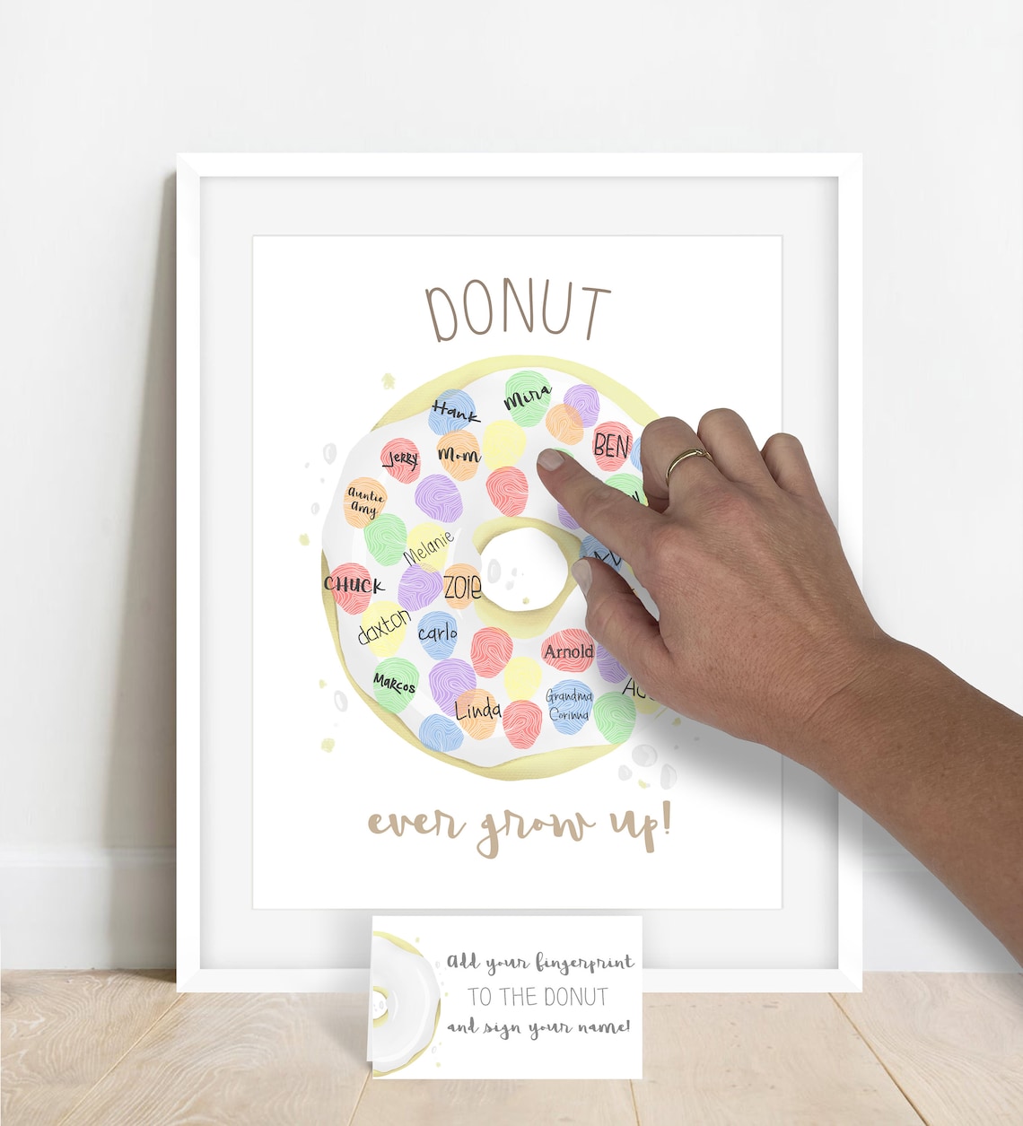 INSTANT DOWNLOAD Donut Theme Birthday Party Decoration Donut - Etsy
