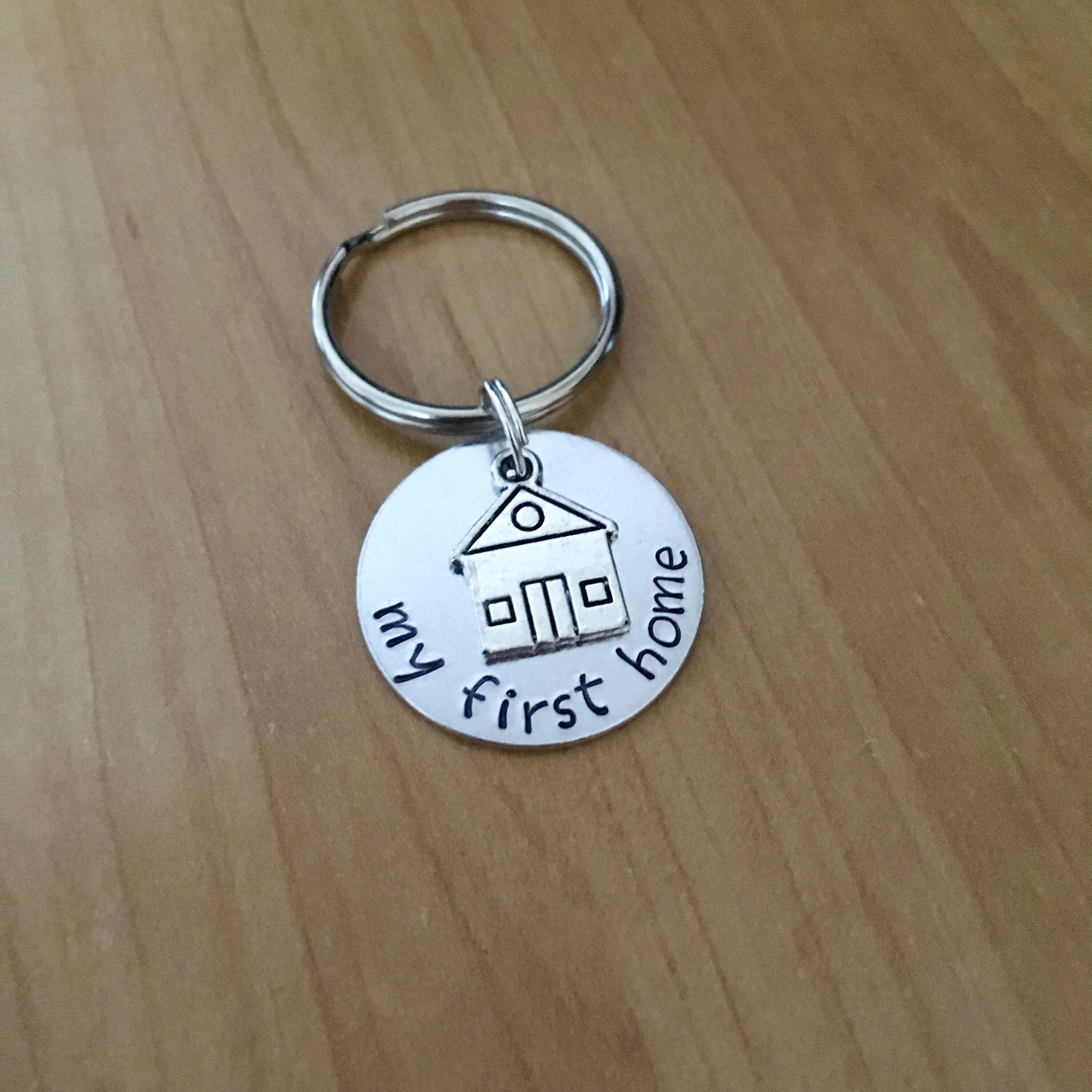 My First Home keychain Housewarming Gift New Home Gift | Etsy