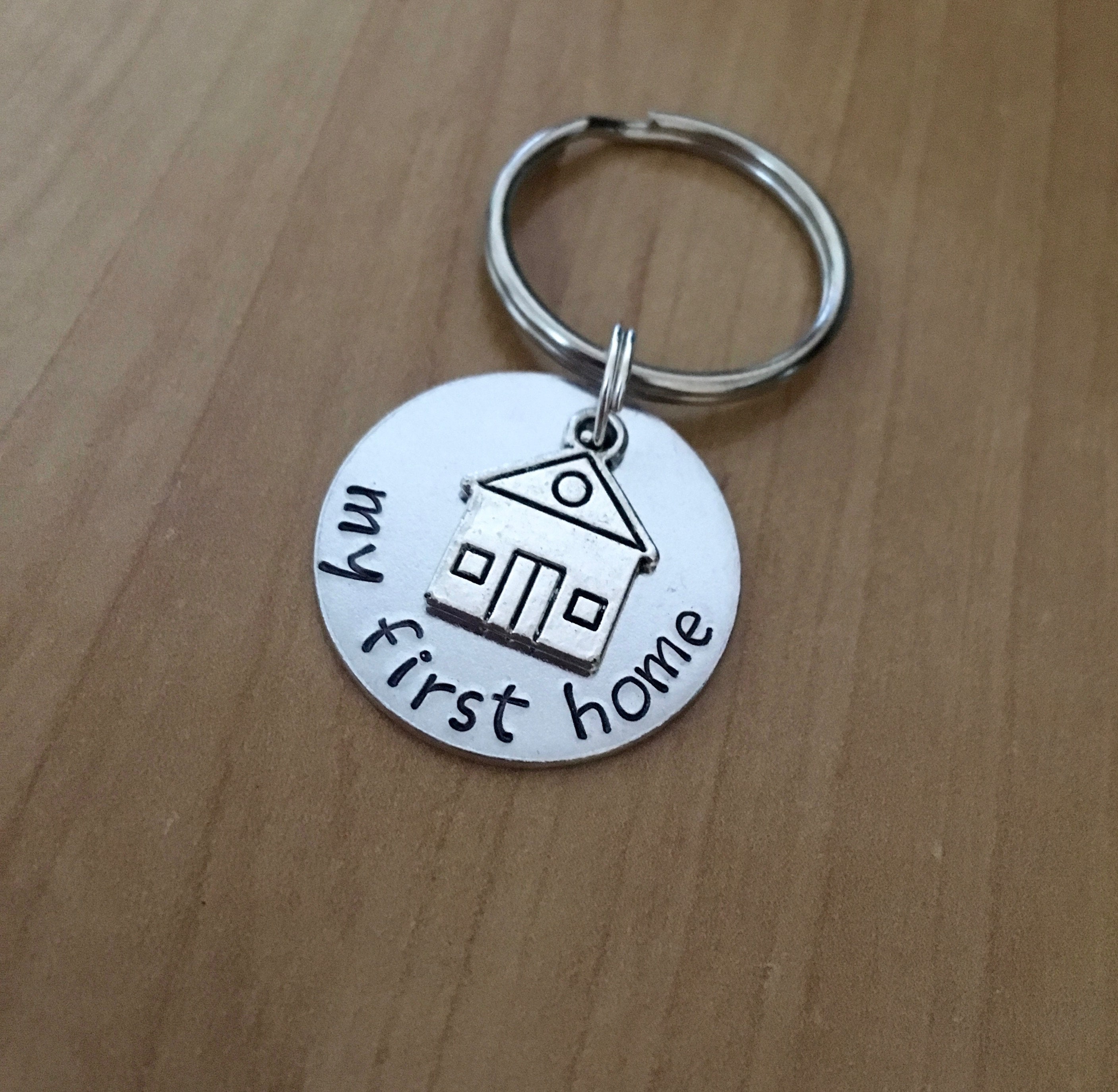 My First Home keychain Housewarming Gift New Home Gift | Etsy