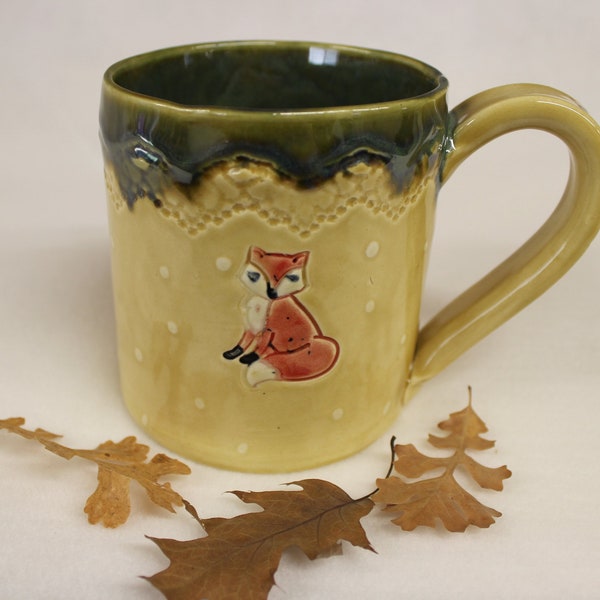 Ceramic Fox - Etsy