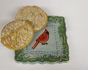 Cardinal Spoon Rest - Etsy