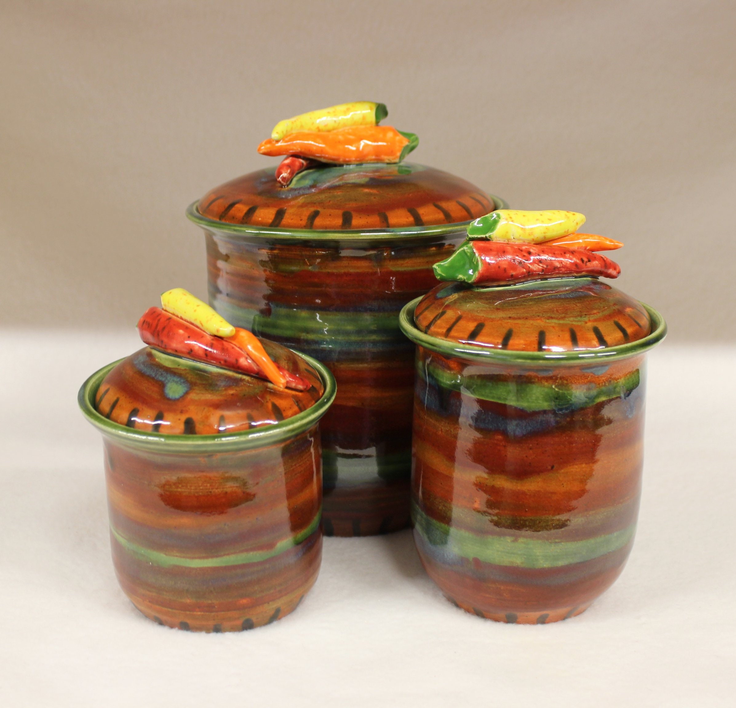 Chili Pepper Canisters