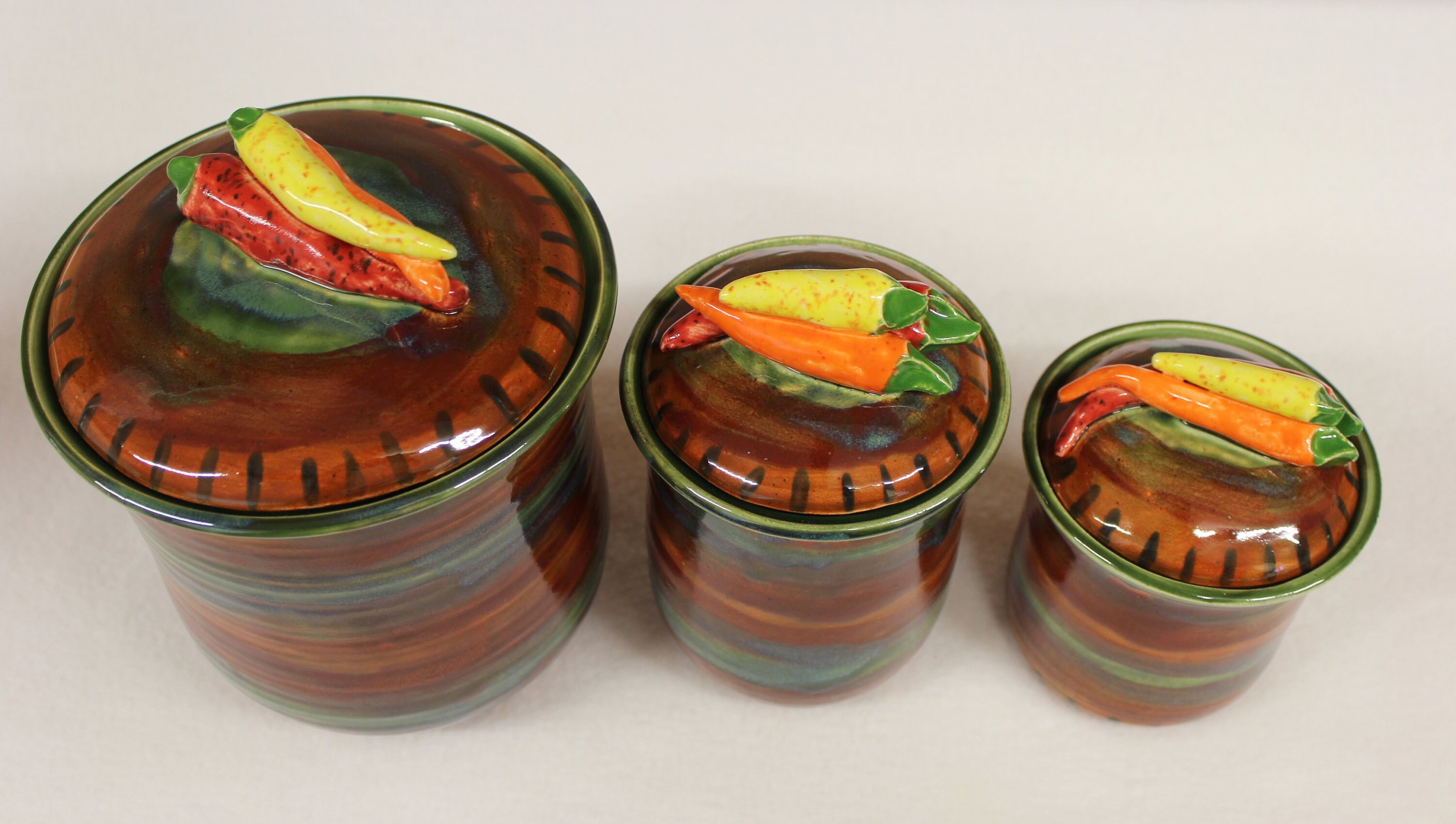 Chili Pepper Canisters