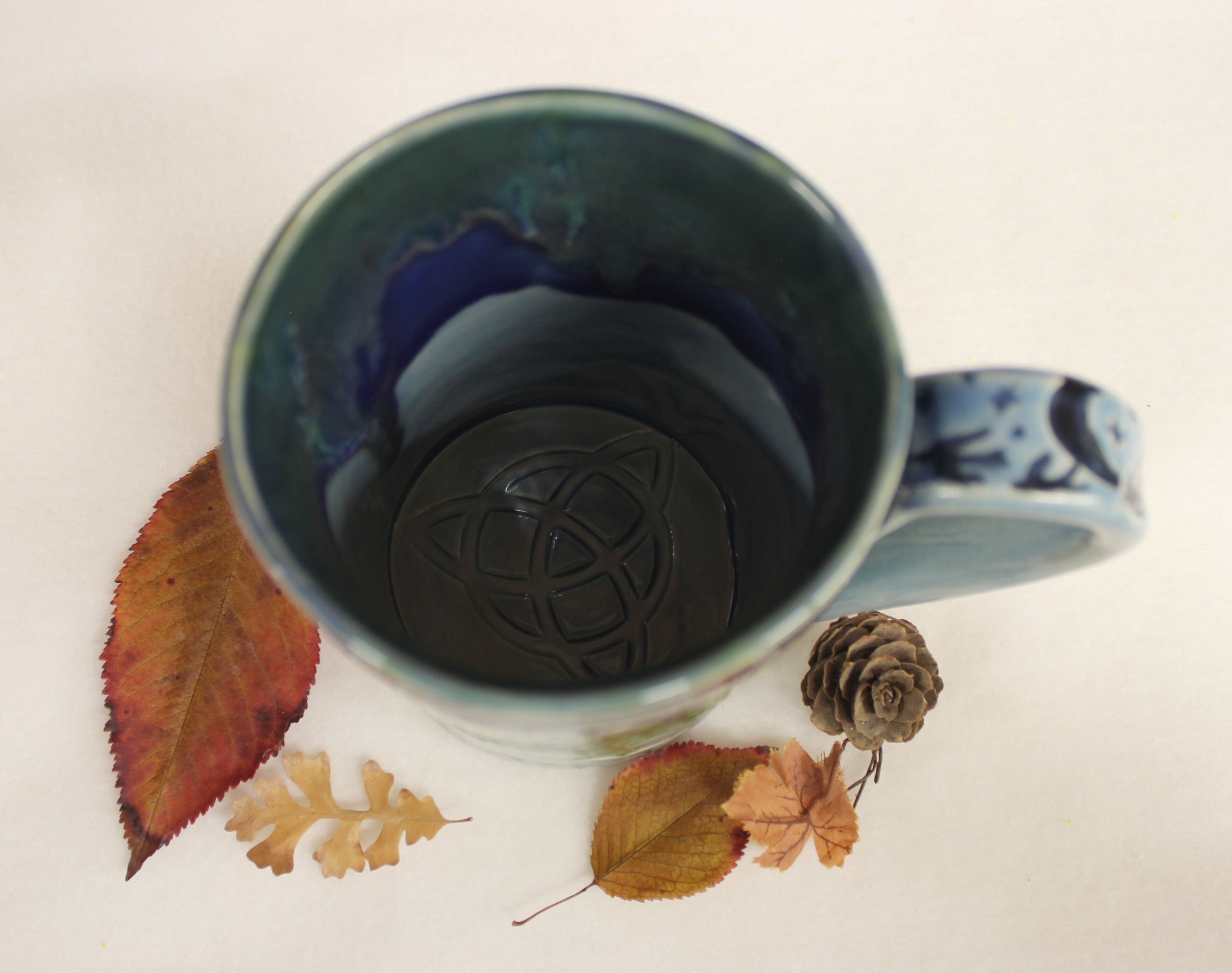 Ancient Tree of Life Under Swallow Migration Coffee Mug, Handmade ...