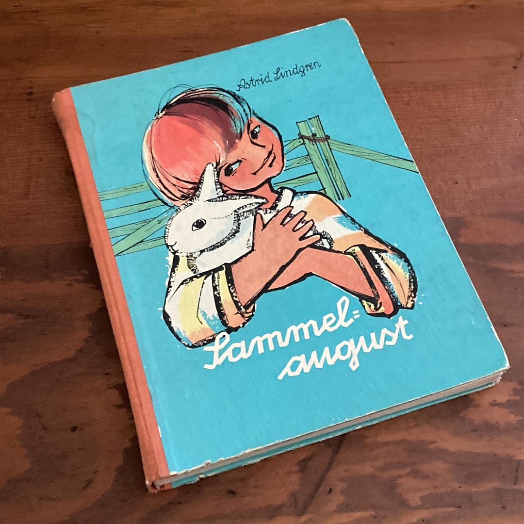Astrid Lindgren Book, Sammelaugust Und Andere Kinder. German Language ...