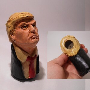 Donald Trump -ceramic - Etsy