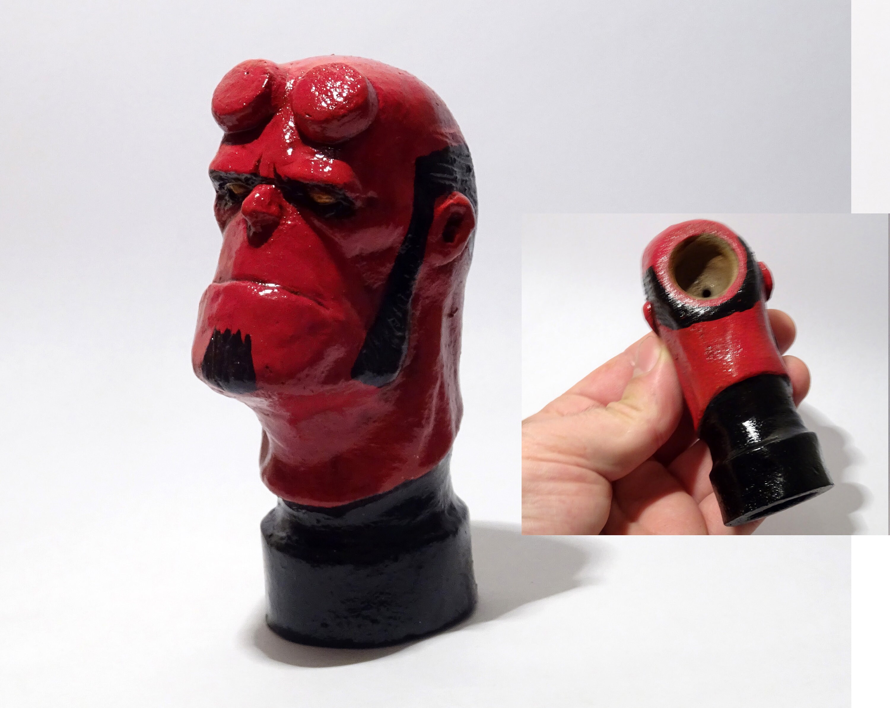 Hellboy Ceramic | Etsy