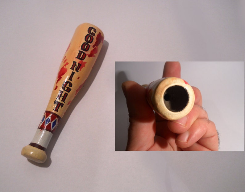 Harley Quinn Baseball Bat Ceramic - Etsy