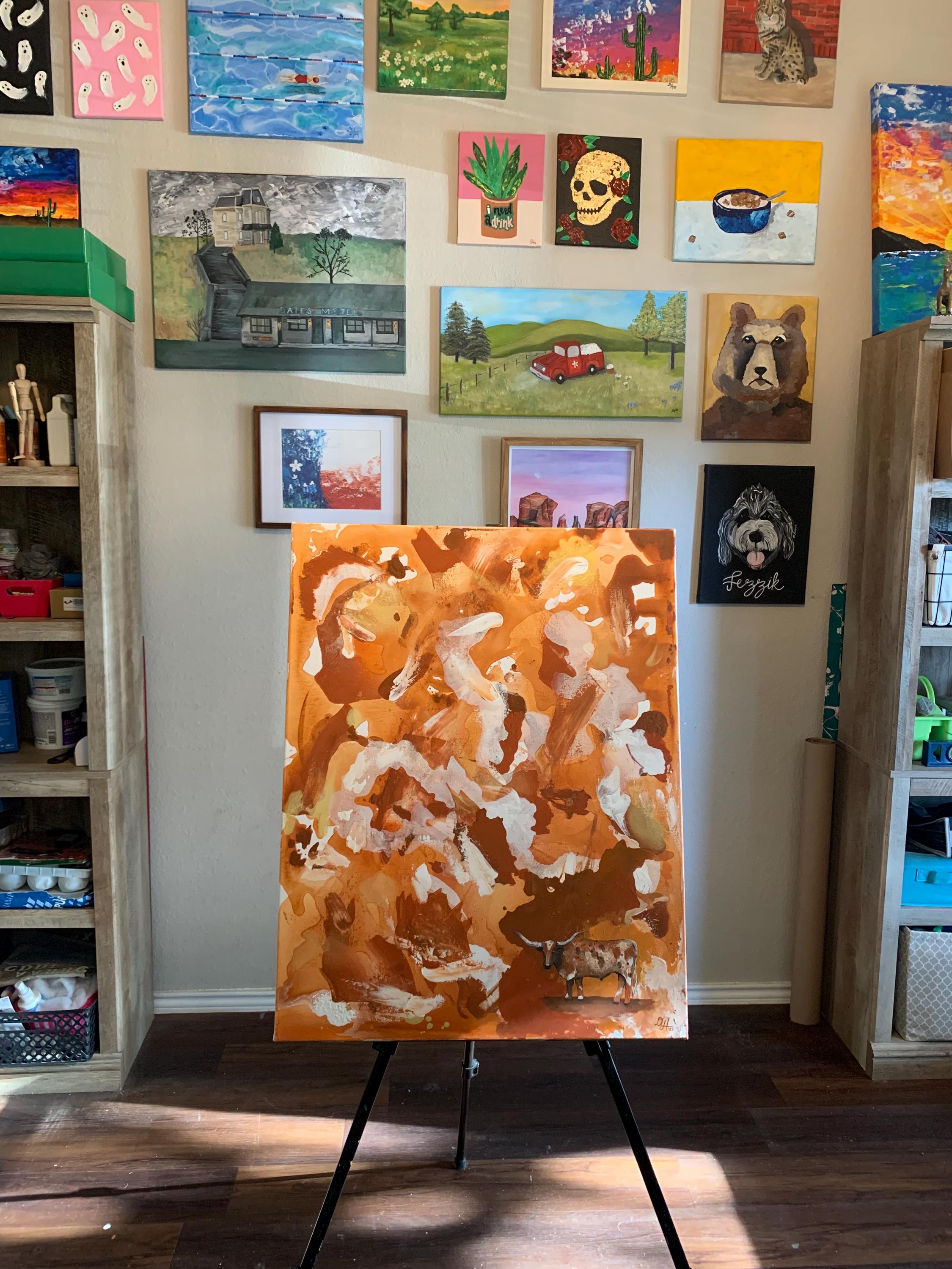 Bevo Incognito - Original Painting - Etsy