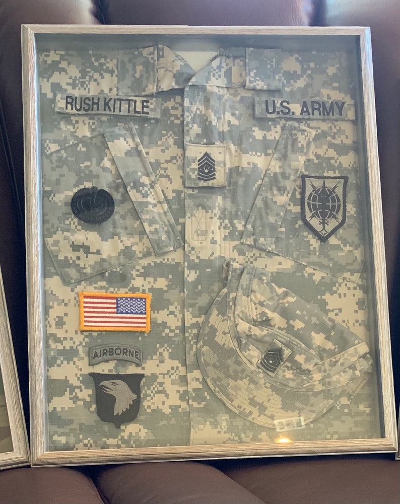 Custom Law Enforcement Uniform Display Police Shadow Box - Etsy