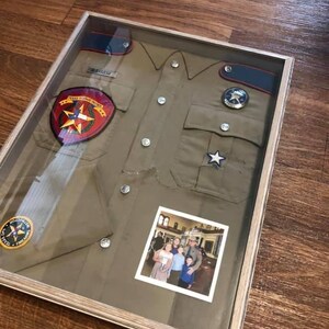 Custom Law Enforcement Uniform Display, Police Shadow Box, State ...