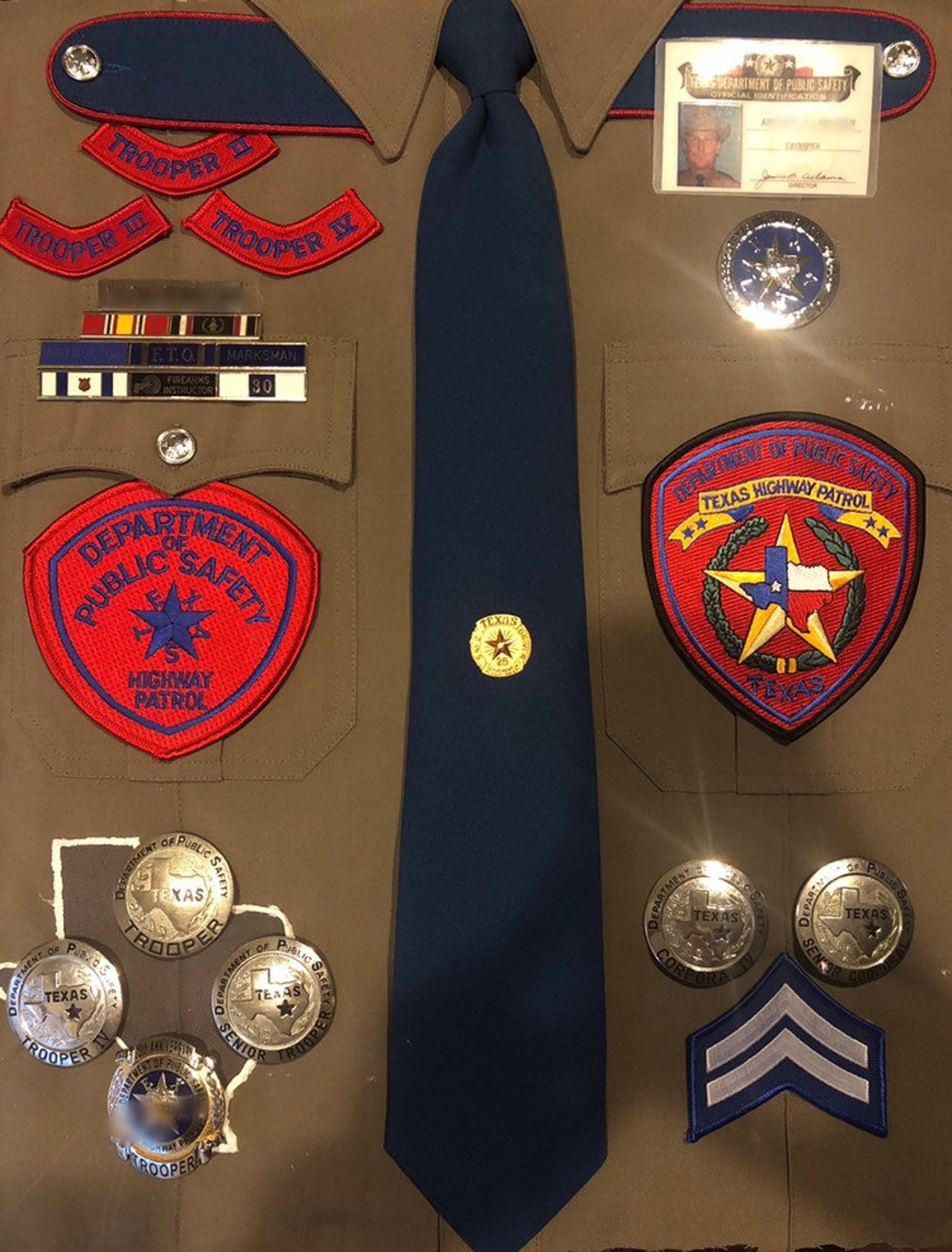 Custom Law Enforcement Uniform Display Police Shadow Box | Etsy