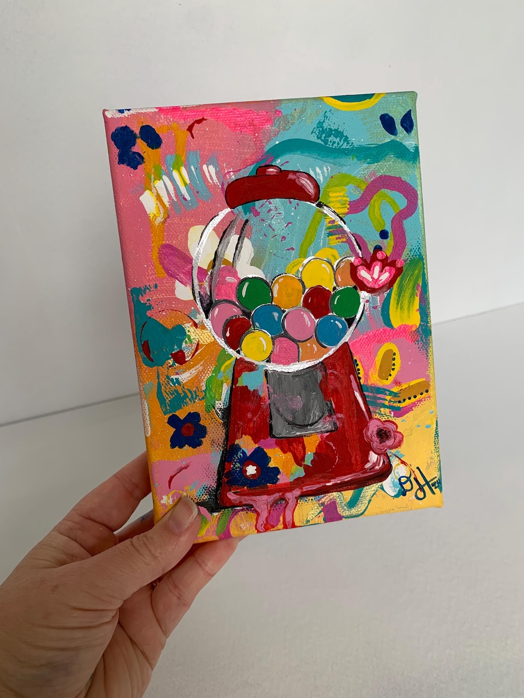 Little Gumball - Original Painting - Etsy
