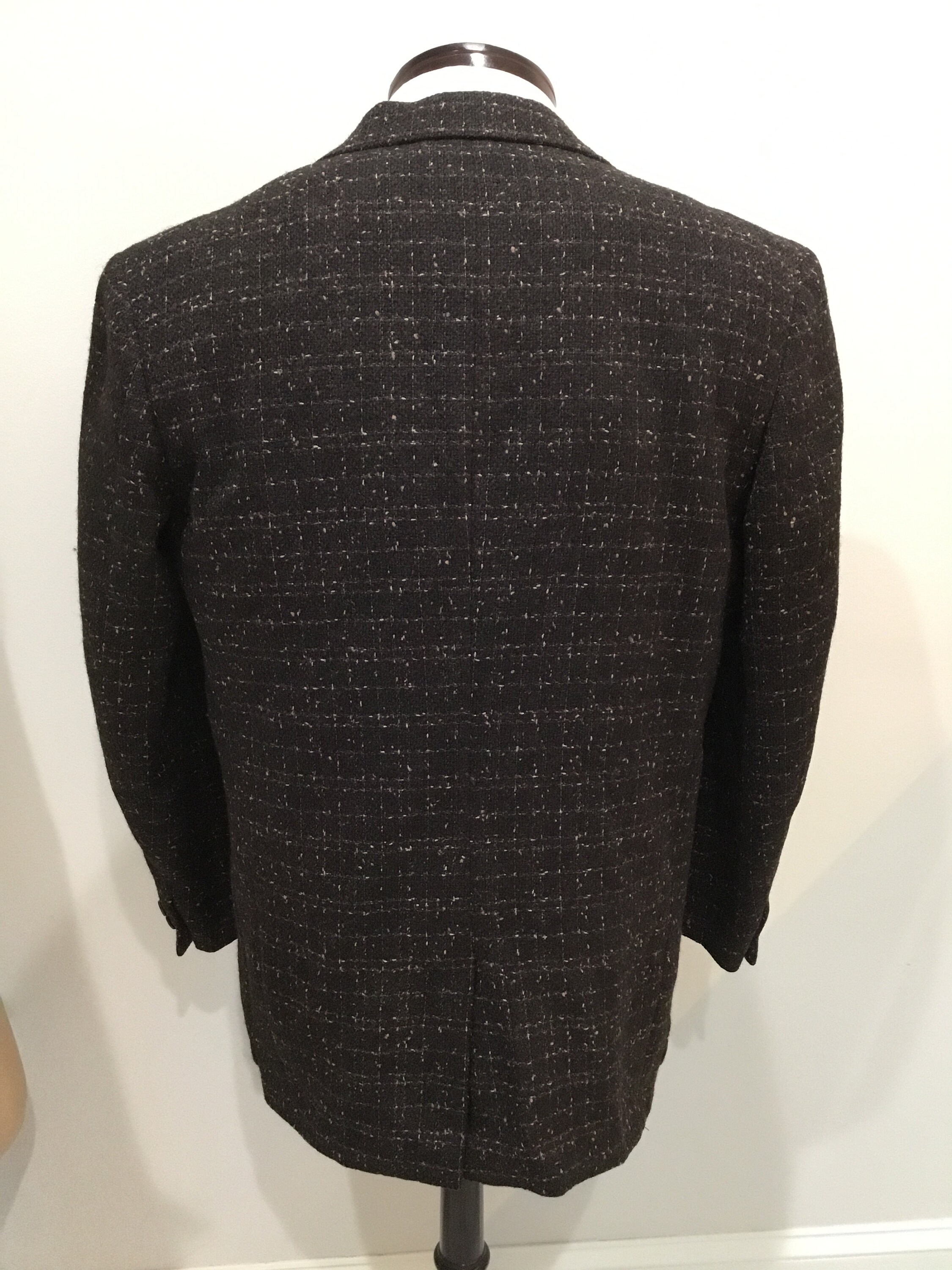 1950s Atomic Fleck Sports Coat, Wool 50s Brown Flecked Suit Jacket ...