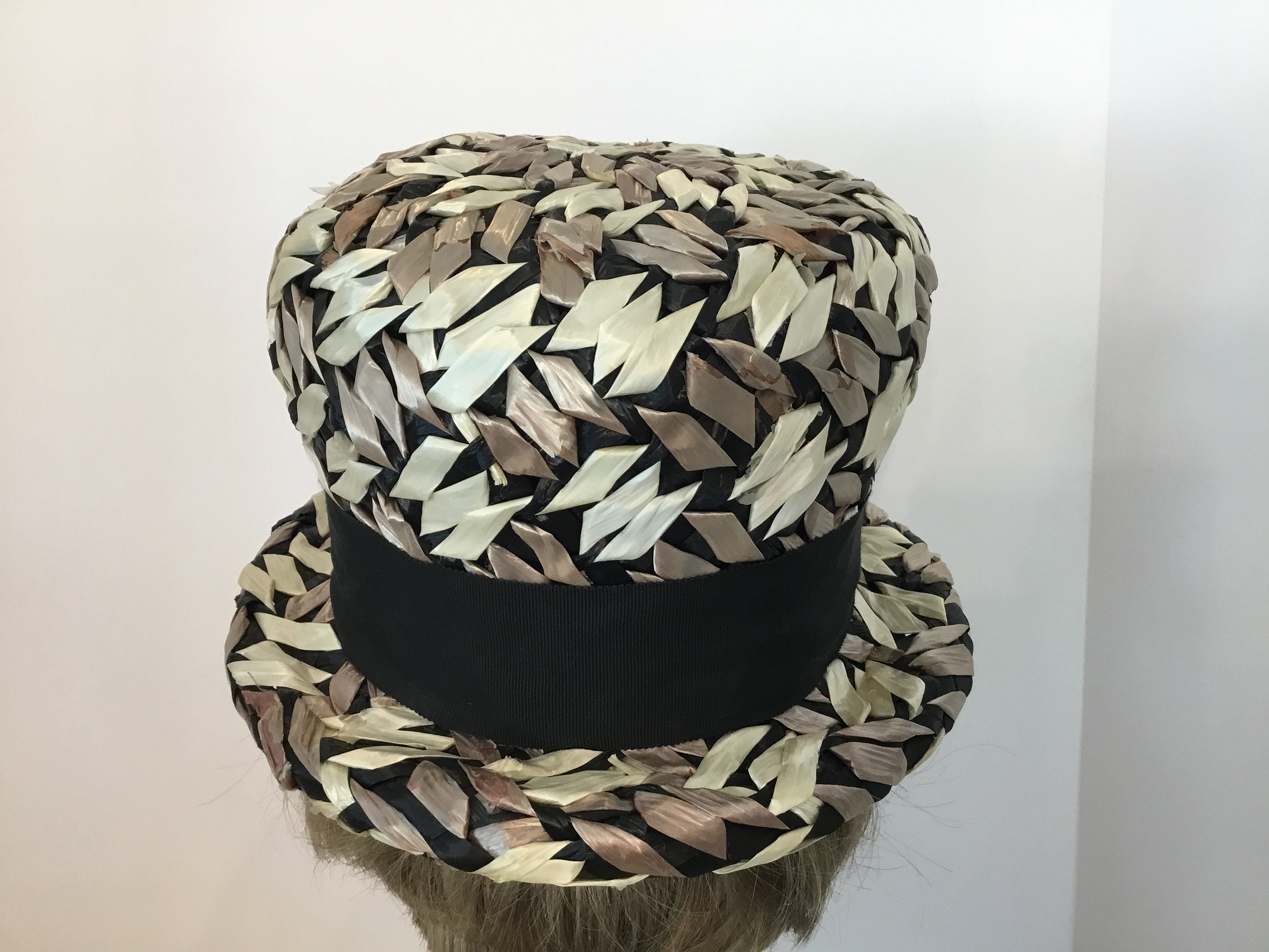 1960s MOD Vintage Hat, Holly Park Hat, Midcentury Cello Mod Hat, 60s ...