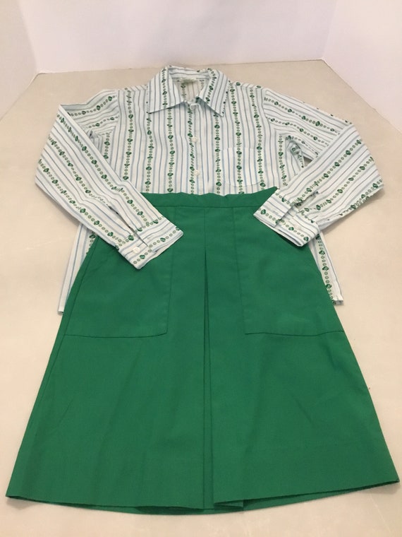 1980-90’s Junior Girl Scout Uniform designed by Bill … - Gem