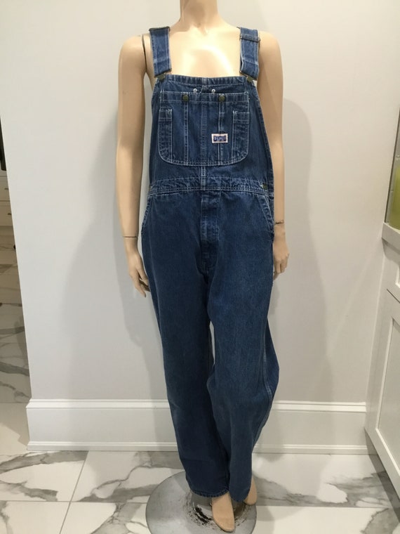 Big Smith Overalls 34 x 32, denim overalls, farm over… - Gem