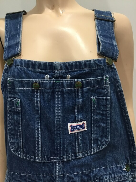 Big Smith Overalls 34 x 32, denim overalls, farm over… - Gem