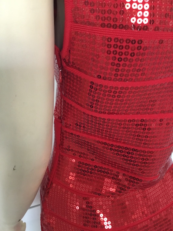 Bodycon Sexy Red Bandage dress, RED Club dress, night… - Gem