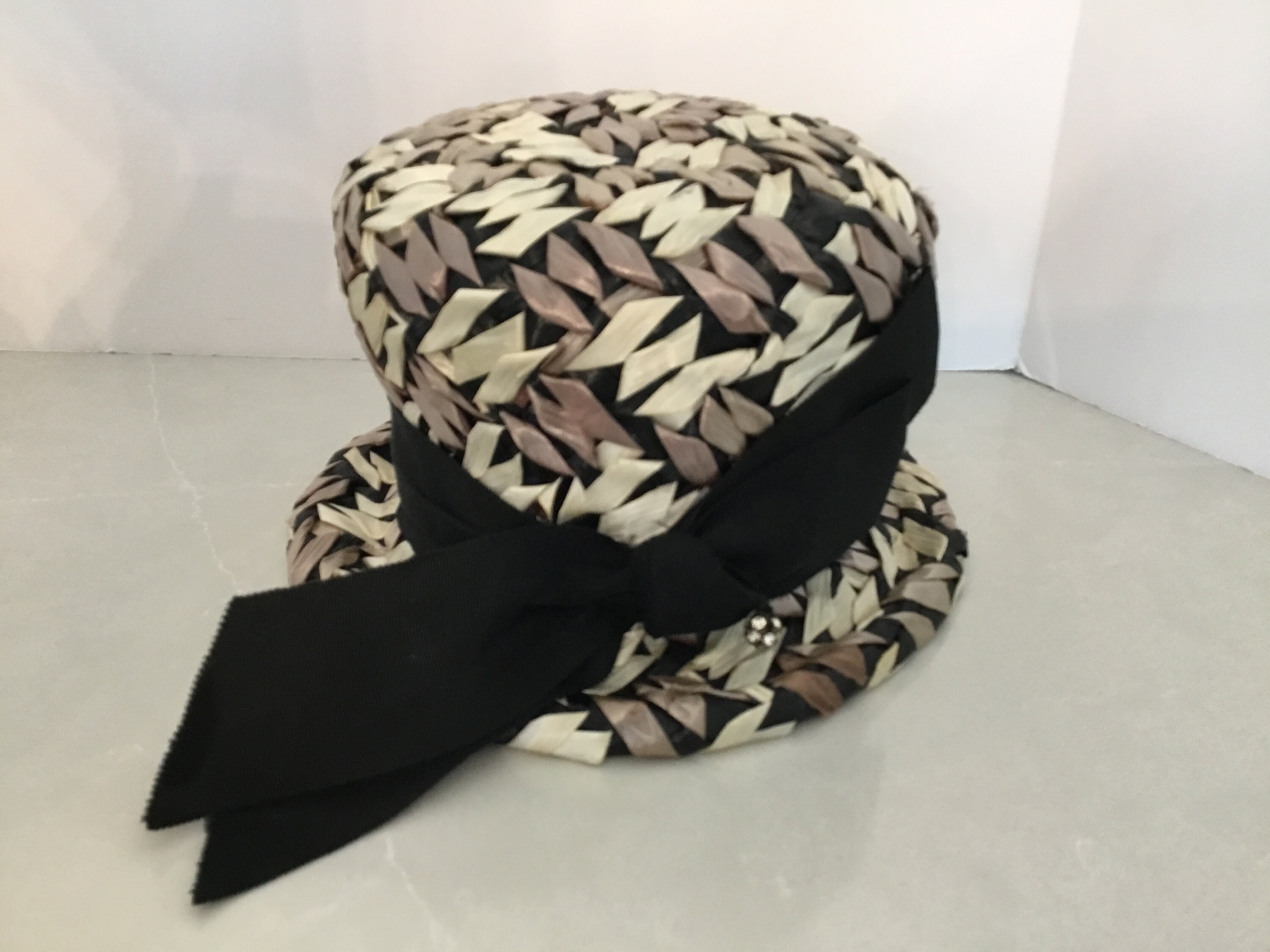 1960s MOD Vintage Hat, Holly Park Hat, Midcentury Cello Mod Hat, 60s ...