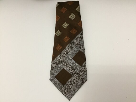 Carnaval de Paris geometric very wide necktie,Kipper … - Gem