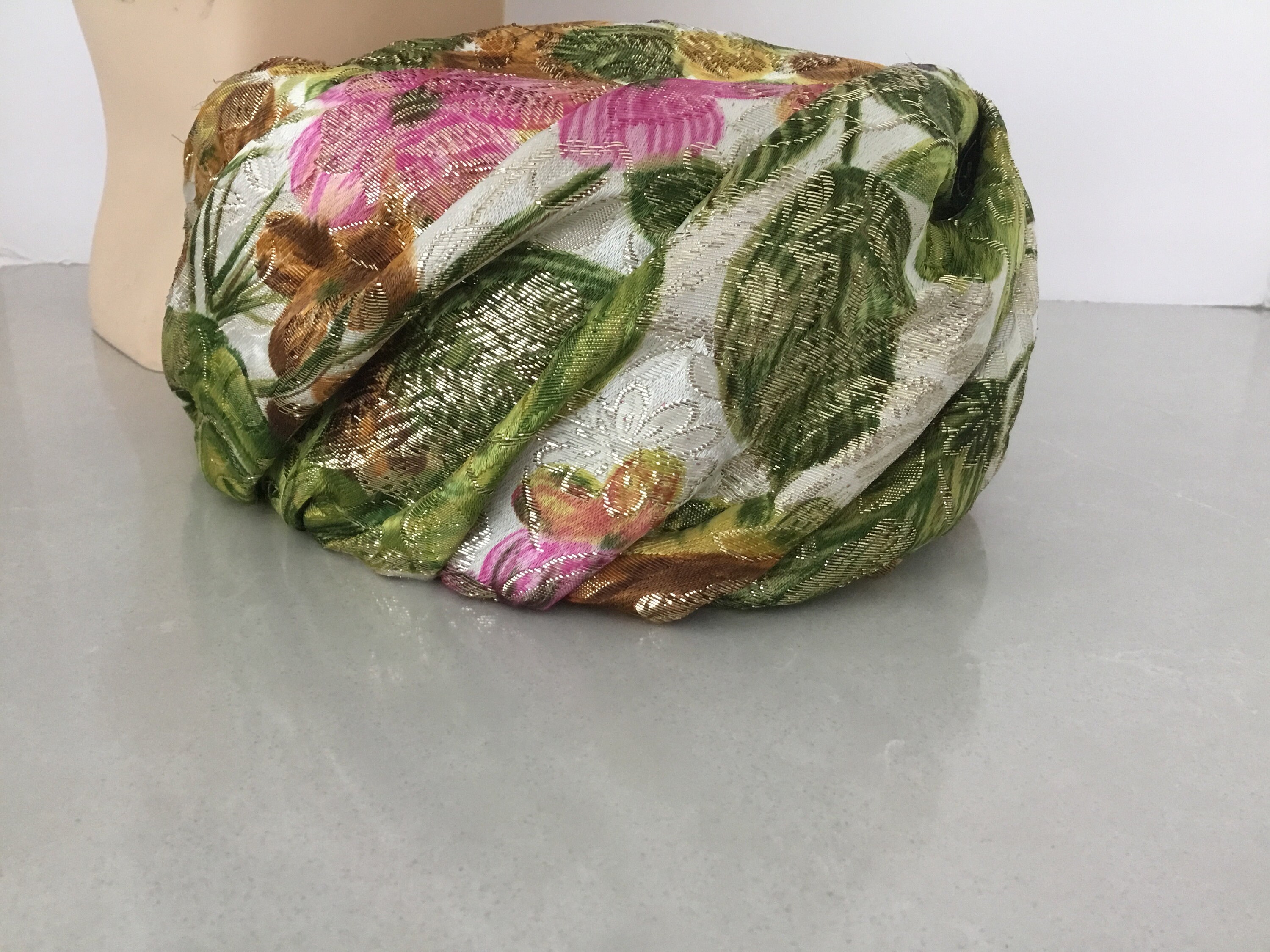 1960s Pillbox Hat, Brocade Midcentury Hat, 60s Jackie Kennedy Style Hat ...