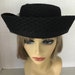 Ladies Dobbs Regency Riding Hat, 7 1/8 Black Riding Hat, Midcentury Hat ...