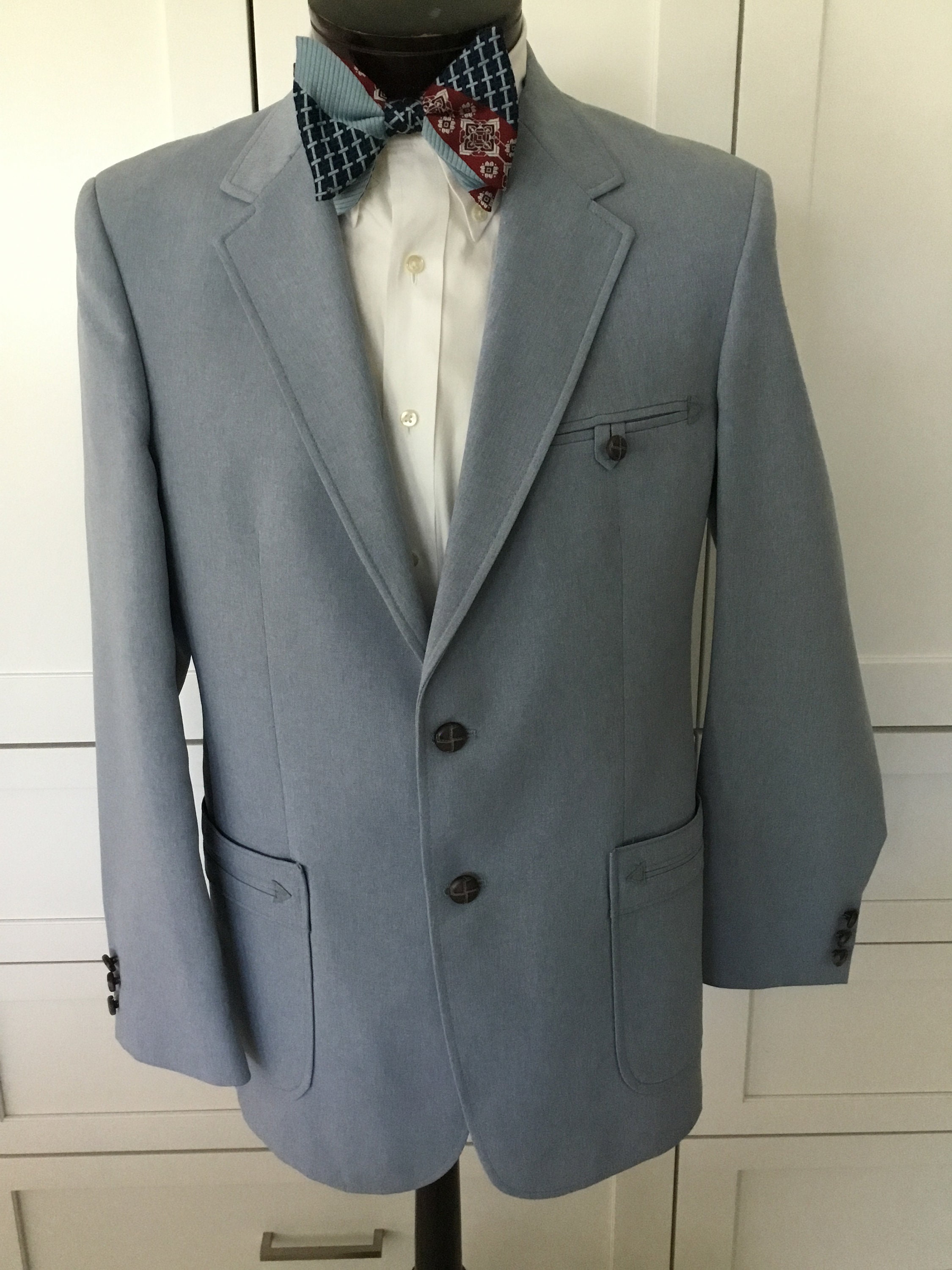 Grand Entry Western Wear Blazer, Cowboy Sportscoat, Opry Blazer, Blue ...