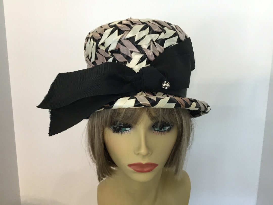 1960s MOD Vintage Hat, Holly Park Hat, Midcentury Cello Mod Hat, 60s ...