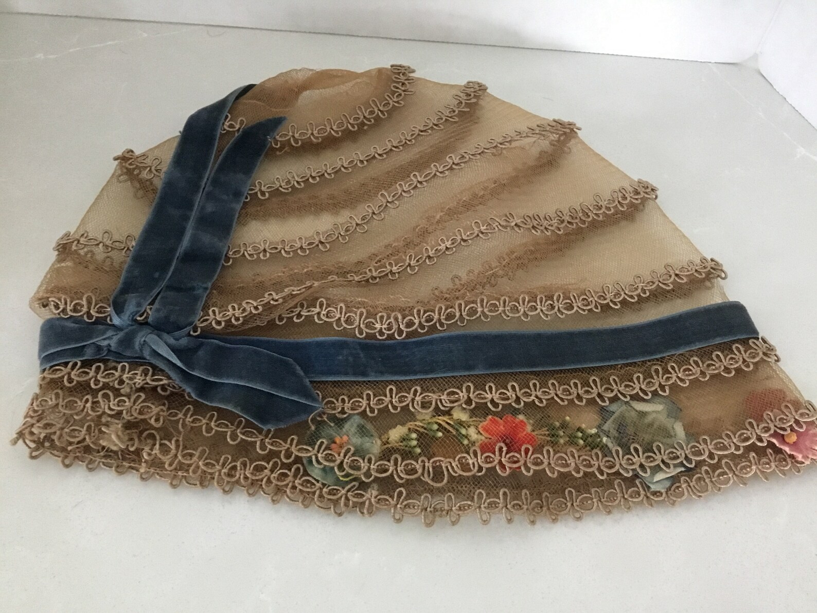 1920’s Cloche Hat, Horsehair Cloche Hat 1920’s Rare Flapper Hat ...