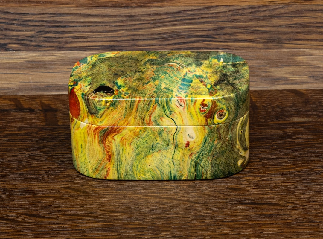 Artisan Handmade Box. High-end Keepsake Box. Handcrafted Wooden Trinket ...