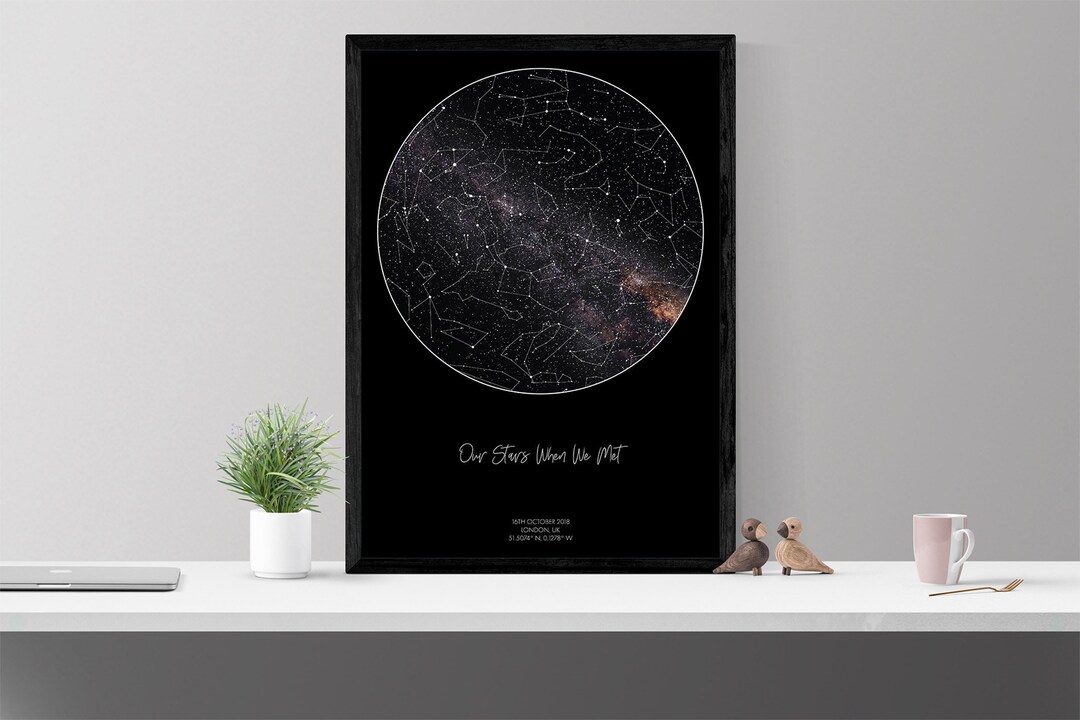 Star Chart Digital File Custom Star Map Personalised - Etsy UK