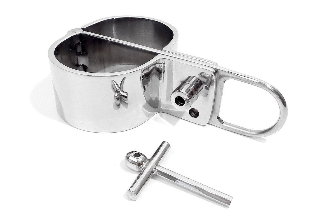 Stainless Steel Handcuffs With Allen Key and Attachment Loop - Etsy