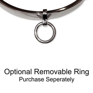 Choker Polished Flat Locking Slave Collar Stainless Steel - Multiple Sizes Available - Etsy