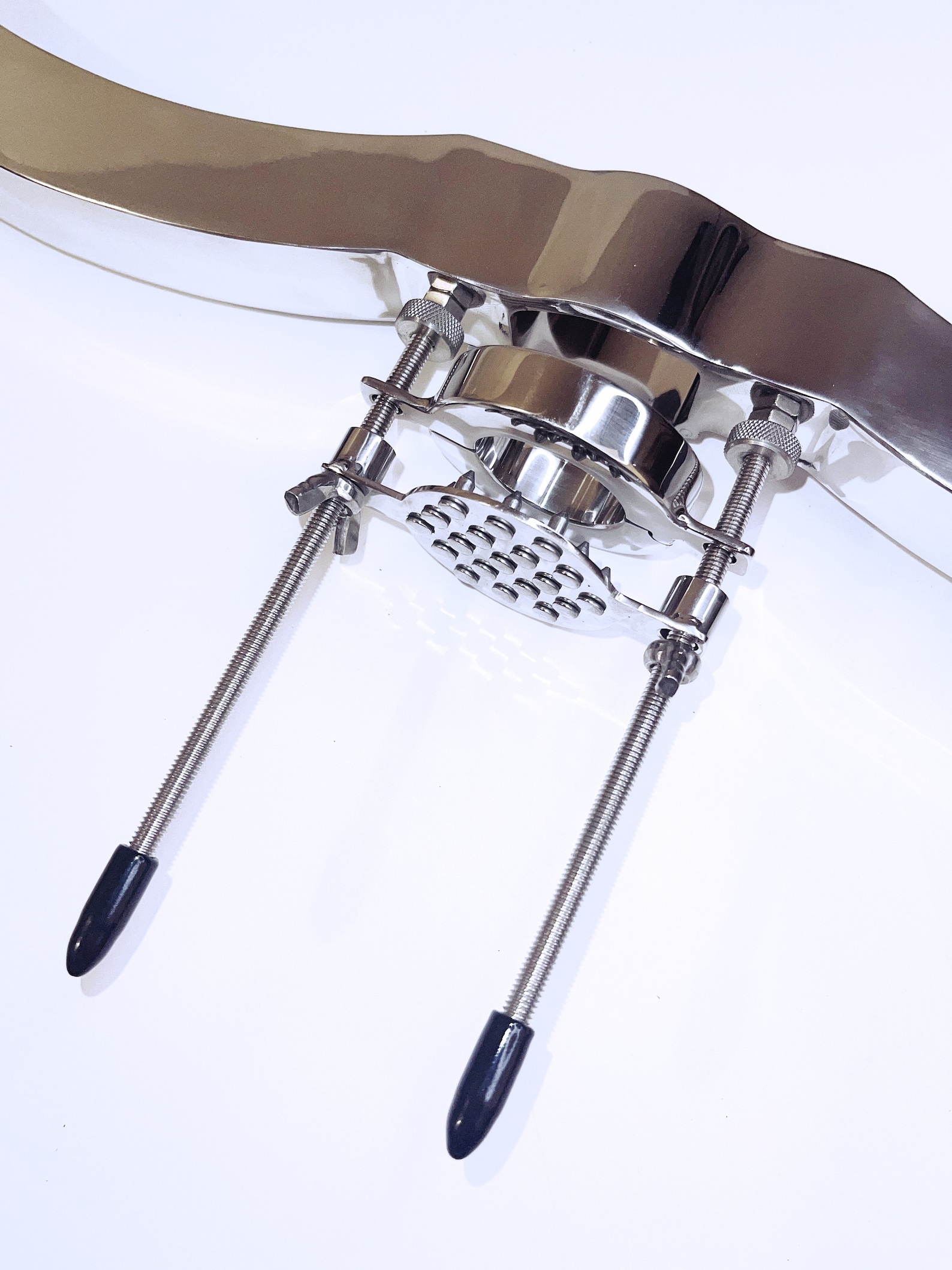 Pillory With Stainless Steel Testicular Squeeze Humbler Spiked - Etsy