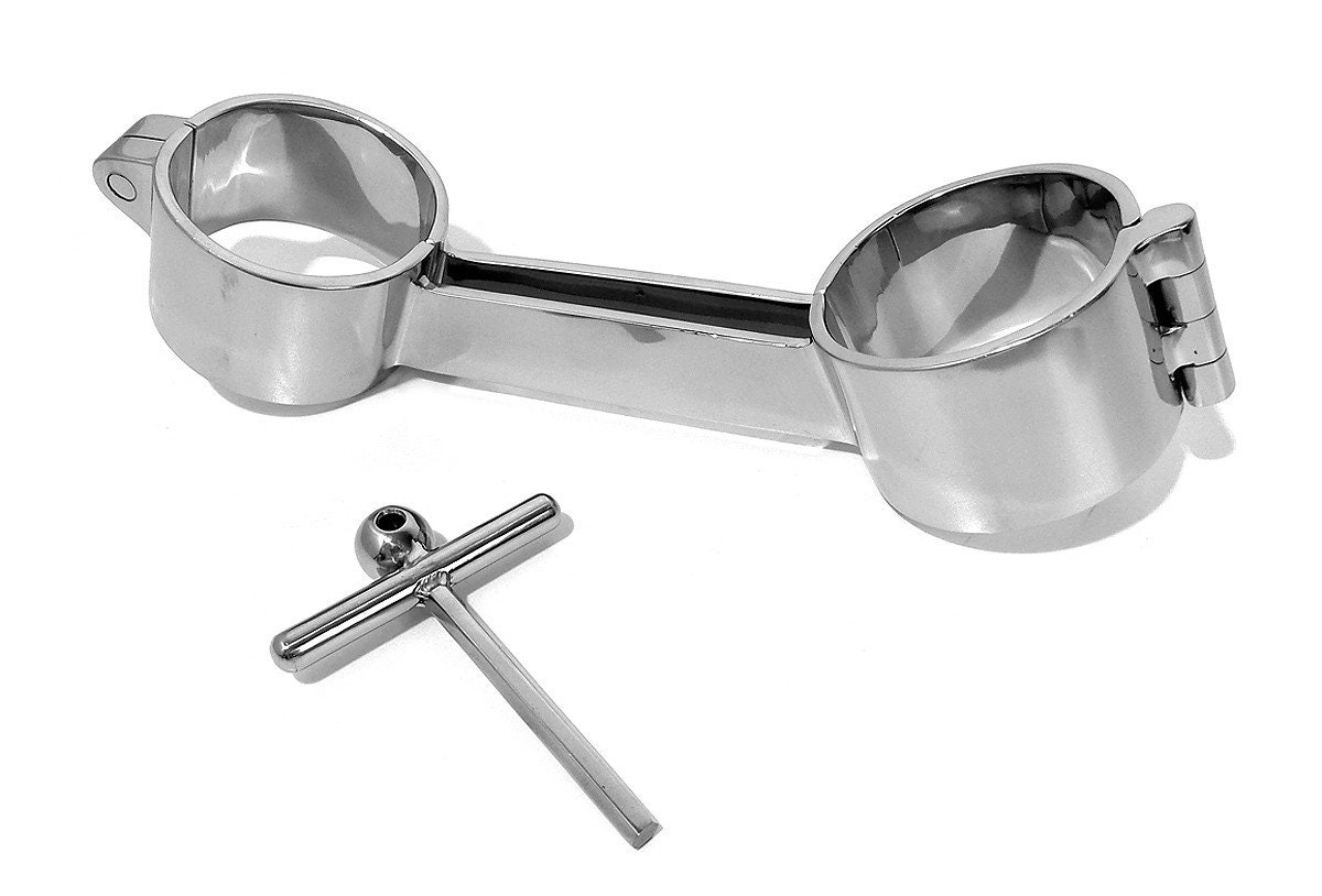 Stainless Steel Locking Angled Handcuff Allen Key Closure - Etsy