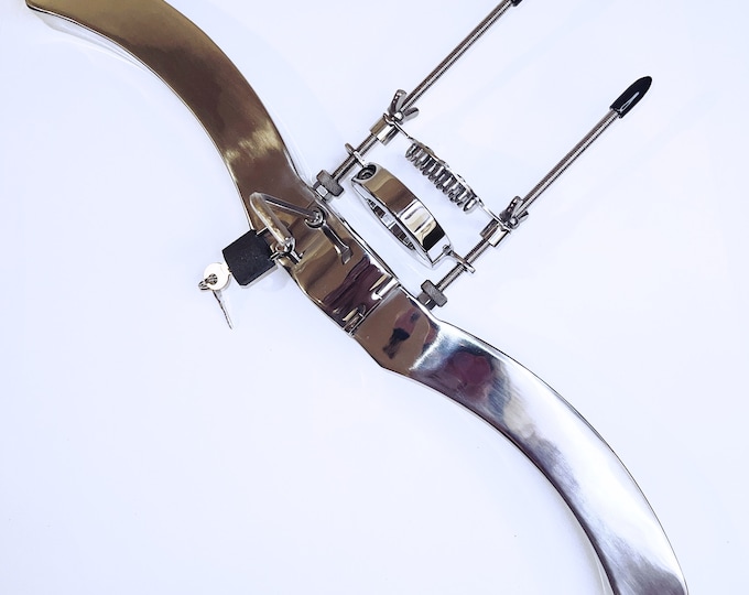 Pranger mit Edelstahl Hodenquetsche Humbler Spiked - Etsy.de