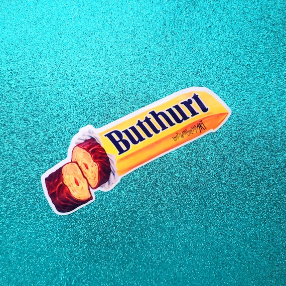 Butthurt 1.5X4 Sticker - Etsy
